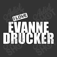 Custom I Love Evanne Drucker Men Denim Jacket By Word Power - Artistshot