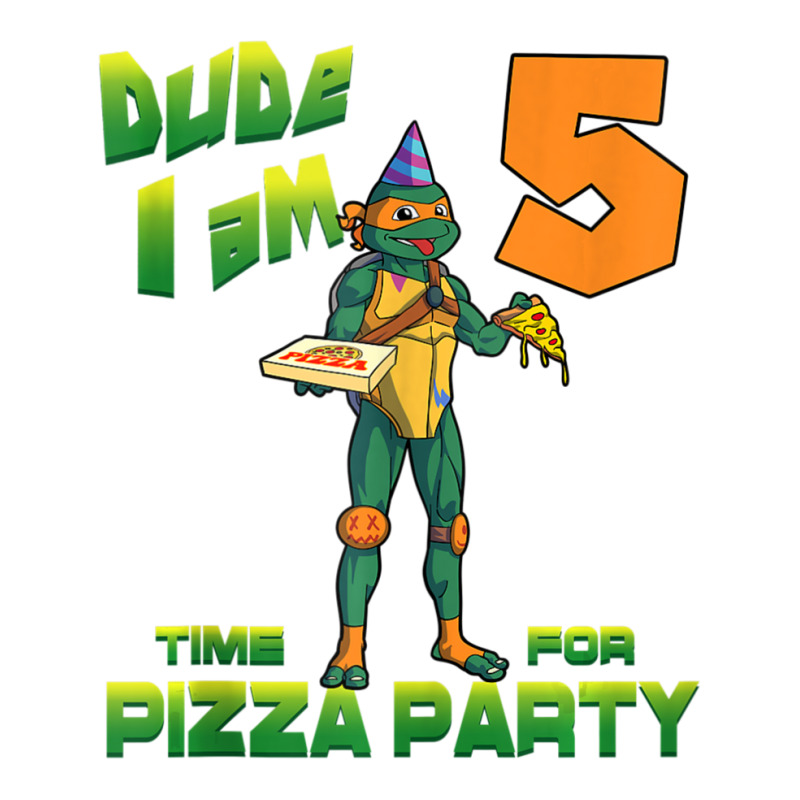 Mademark X Teenage Mutant Ninja Turtles Dude I Am 5 Yrs Old Michelange