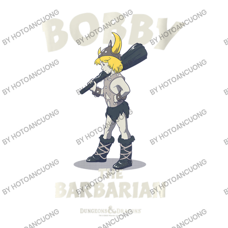 Womens Dungeons & Dragons Bobby The Barbarian Portrait V-neck Cub Paper Bag - 8 X 4 1/2 X 10 1/4 ...