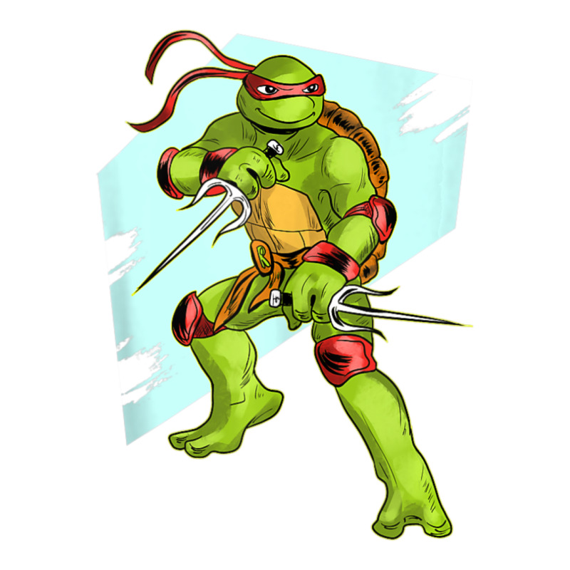 Mademark X Teenage Mutant Ninja Turtles Raphael With Dual Sai In Fight ...