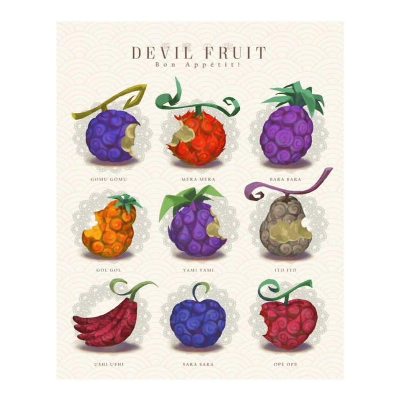 The Fruits Of The Devil Good Appetite D Gift Cub Paper Bag - 8 X 4 1/2 ...