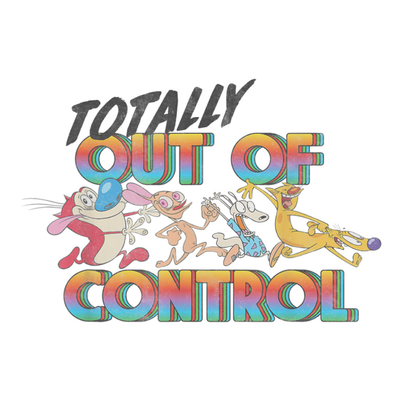 Cartoon Totally Out Of Control Bold Text Group Shot Double Wine Paper ...