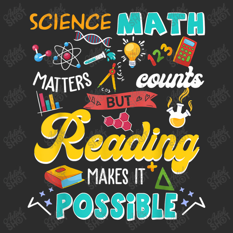 Science Matters Math Funny Counts Reading Makes It Possible Character ...