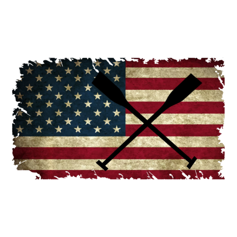 College Rowing Crew Row Team American Flag Rower Team Gift Cub Paper ...