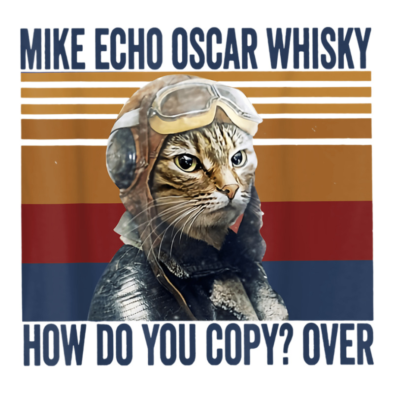 Cat Pilot Mike Echo Oscar Whisky How Do You Copy Jumbo Paper Bag - 18 X 7 X 18 3/4 By Mararojas ...