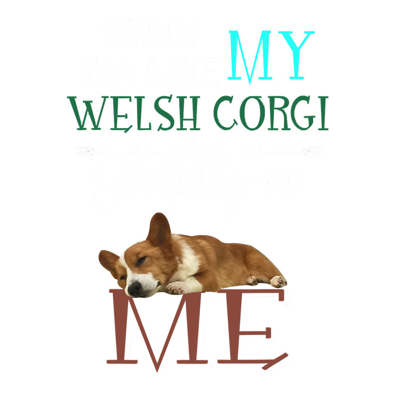 Corgi Dog Corgis Sorry Im Late My Welsh Corgi Was Slepeping On Me Funn ...