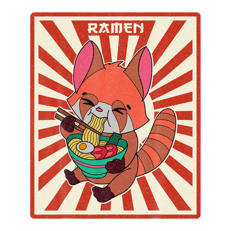 Red Panda Ramen Noodle Japan Cuisine Japanese Asian Food Mart Paper Bag ...