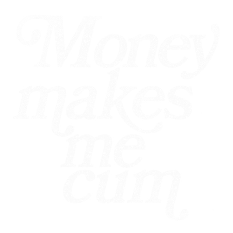 Money Makes Me Cum Retro Styled Faded Typography Design Cub Paper Bag