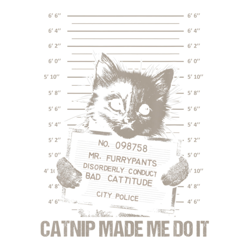 Bad Cat Prison Jail Catnip Made Me Do It Prisoner Funny Cat Star Paper ...
