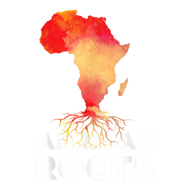 Africa Roots African Continent Map Africa Black Pride Gift Jumbo Paper ...