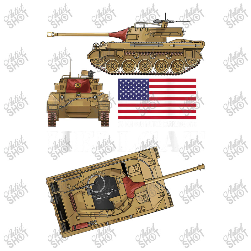 M18 Hellcat Ww2 American Tank Destroyer Tanks Diagram Flag Star Paper ...