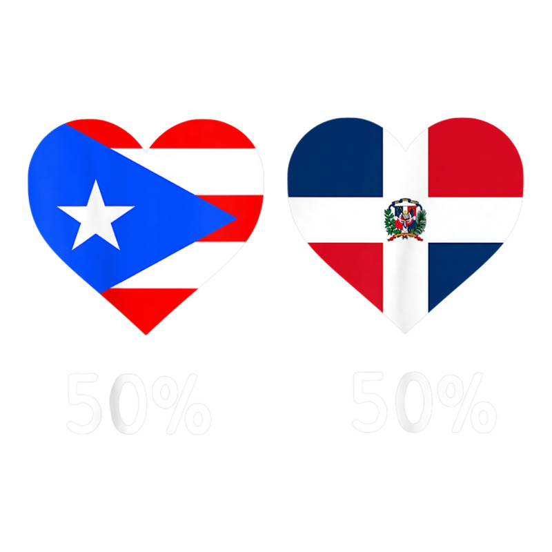 Half Puerto Rican Half Dominican Flag Boris Domis Pr Rd Traveler Paper Bag -13 X 6 X 15 3/4 By ...