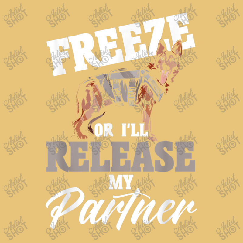 Police Freeze Or I'll Release My Partner K9 German Shepherd Police 747 ...