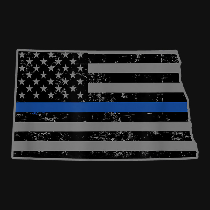 North Dakota Highway Patrol Thin Blue North Dakota Police Skinny ...