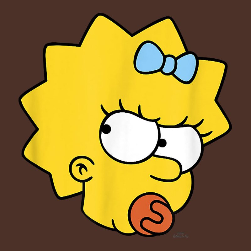 The Simpsons Maggie Simpson Angry Big Face T Shirt Retro Trucker Cap By ...