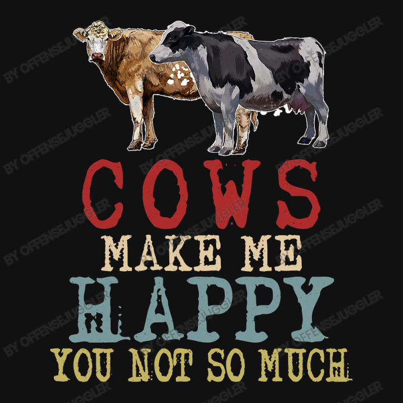 Cow Mooey Vintage Funny Cows Happy You Not So Much Cute Cow Farmer 64 Apple Watch Band By ...