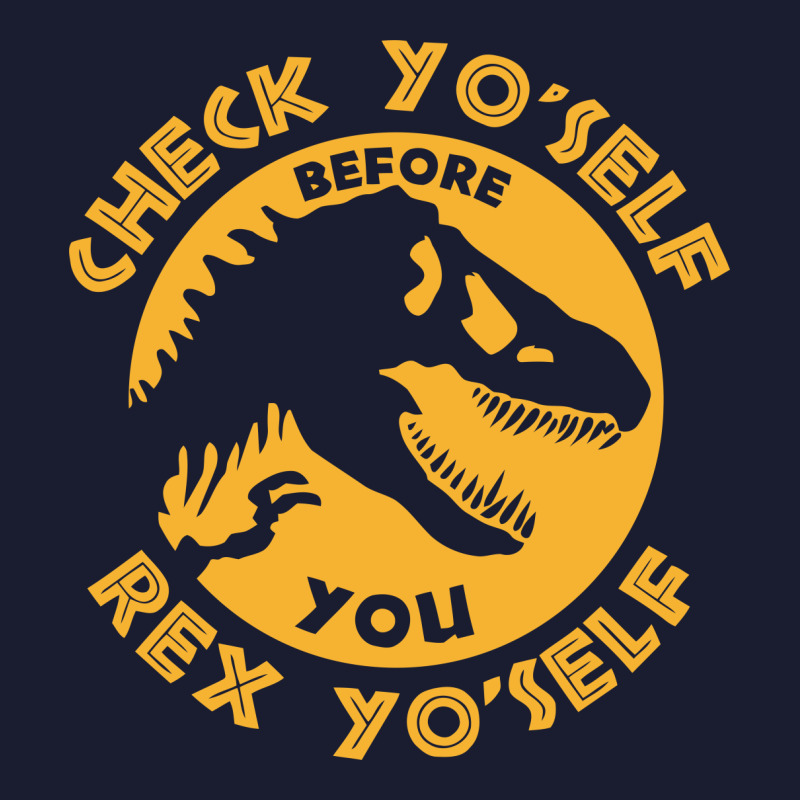 Custom Check Yo'self Before You Rex Yo'self Women's V-neck T-shirt By ...