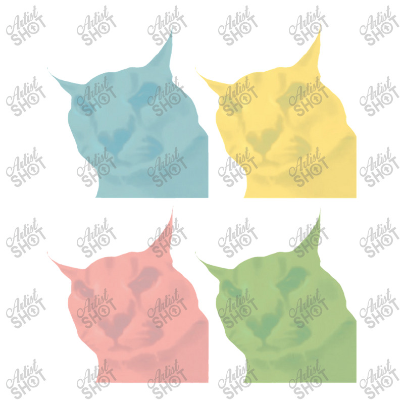 Big Floppa Meme Cat Vaporwave Aesthetic Sticker By Labilsekali - Artistshot