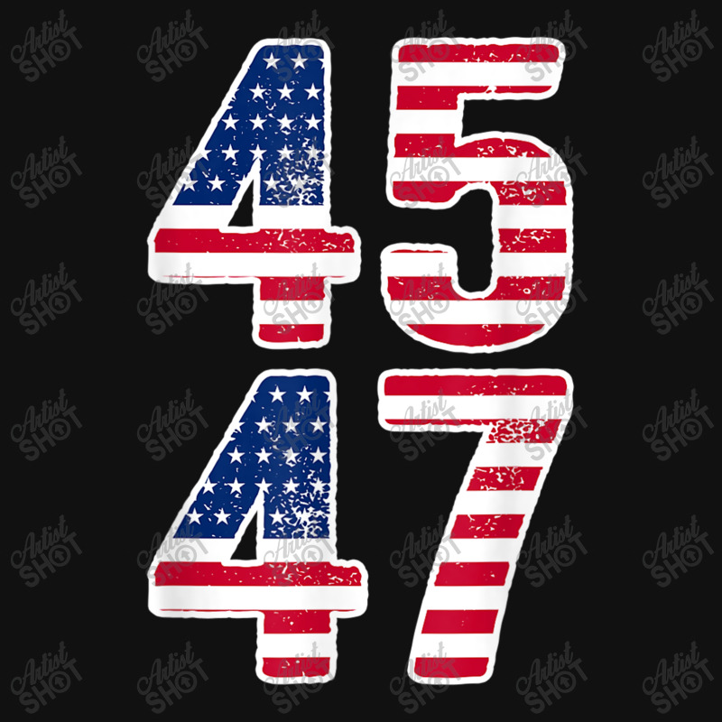 Vintage 45 47 Squared Trump 2024 Election Gift Men Women Shield Patch ...