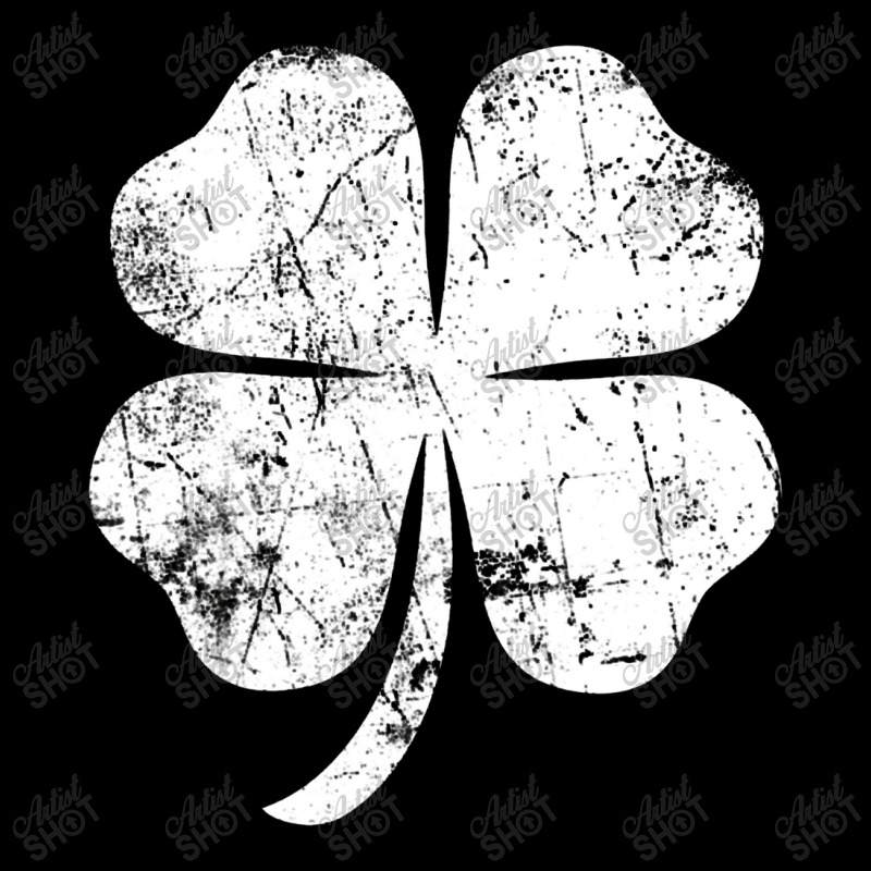 Kids Distressed Four Leaf Clover St Patrick's Day Kids Cap By ...