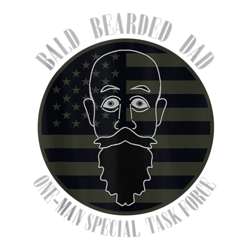 Mens Funny Tees For Bald Bearded Dad One Man Special Task Force Tank T ...
