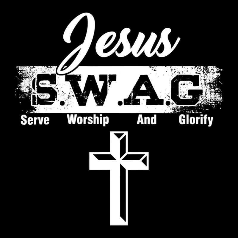 Jesus Believer God Worshiper Swag Serve Worship And Glorify Men's Long ...