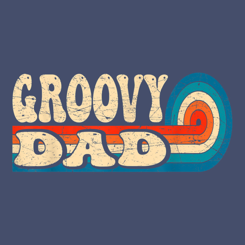 Mens Groovy Dad 70s Aesthetic Nostalgia 1970's Retro Dad T Shirt ...
