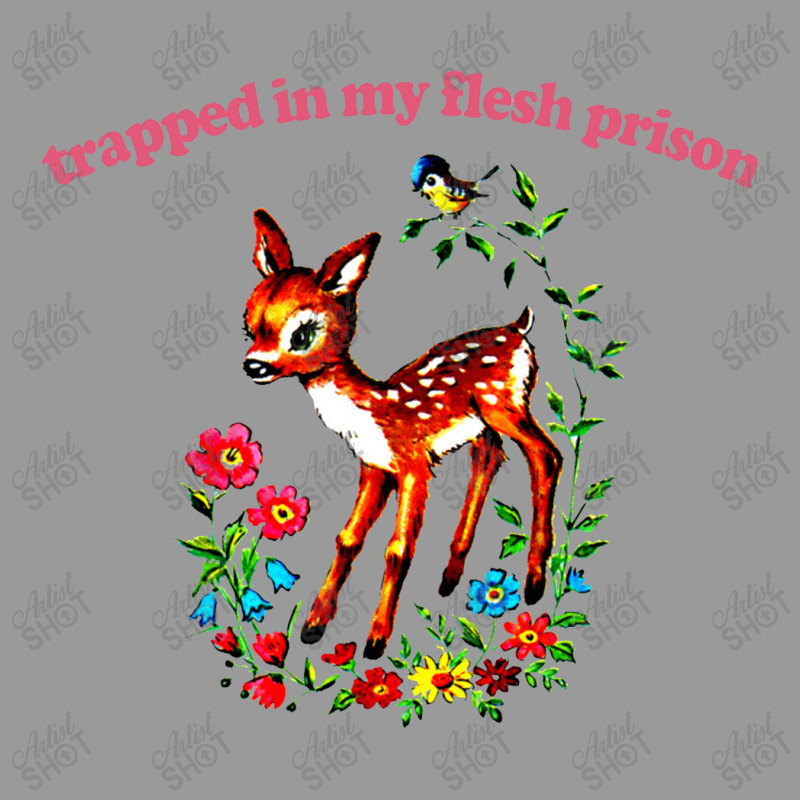 Trapped In My Flesh Prison Retro 80s Style Cartoon Nihilism Design ...