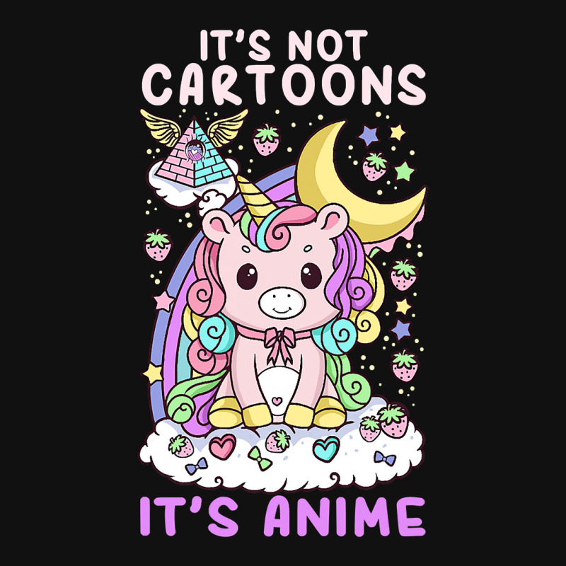 Unicorn Lover Pony Its Not Cartoons Its Anime I Vaporwave Anime Unicor ...