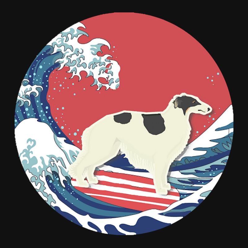 Borzoi T Shirt Borzoi Gifts Ocean Waves Surfing Borzoi. Gifts For ...
