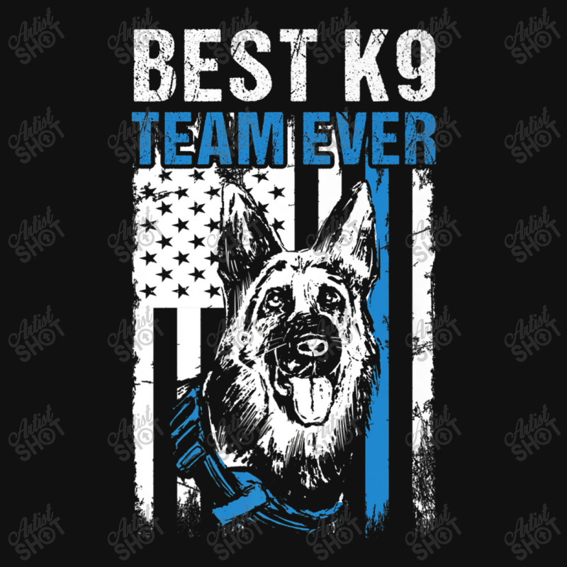 Police Best K9 Team Ever American Flag K9 Police Officer License Plate ...