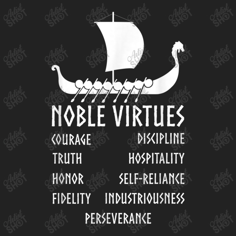 Viking 9 Noble Virtues Norse Mythology Nine Viking Virtues Backpack By ...