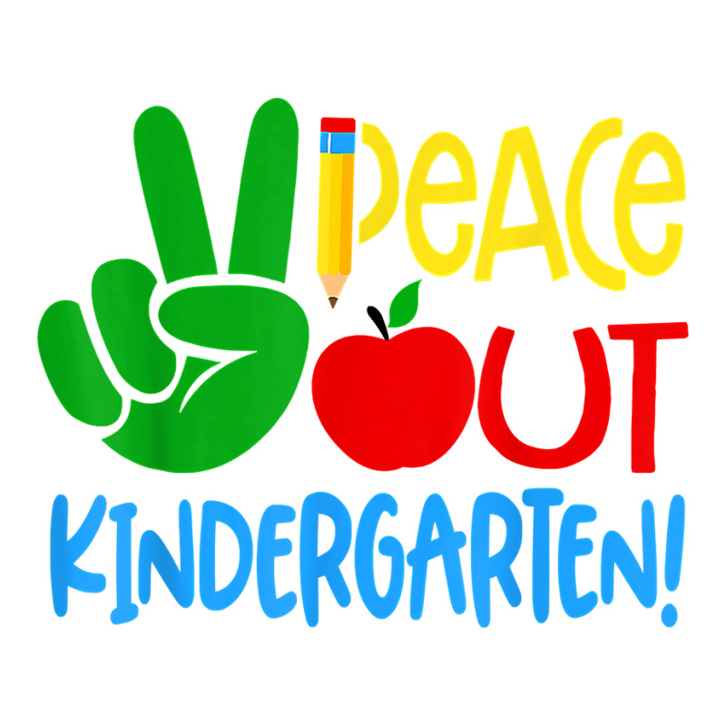 Peace Out Kindergarten Graduation Last Day Of School Boy Maternity ...