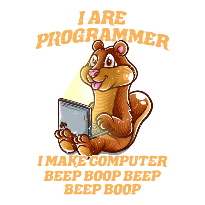 I Are Programmer Introvert Nerd Otter It Software Coding Long Sleeve ...