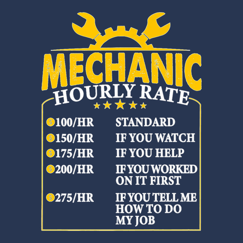 Mechanic Hourly Rate Funny Car Mechanic Labor Rates Premium Men Denim ...