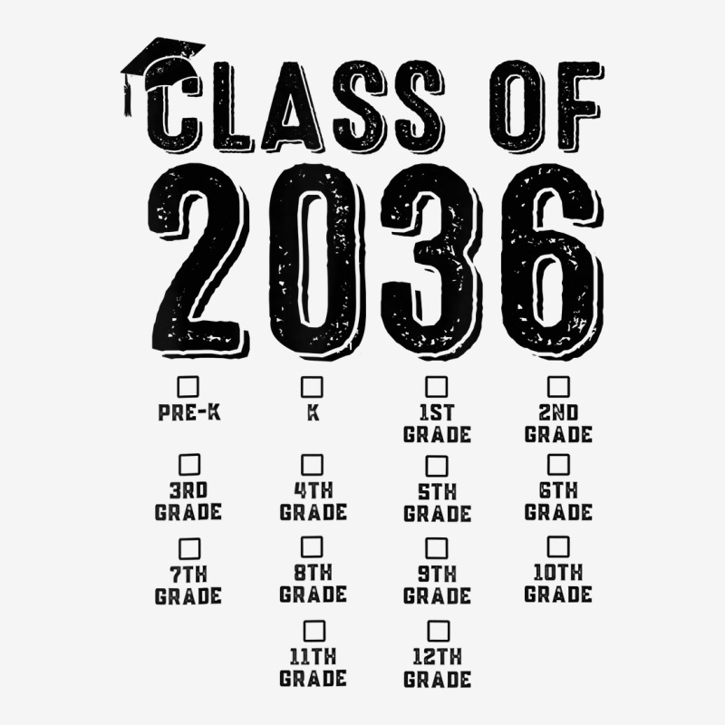 Class Of 2036 Grow With Me Kindergarten Pre-k Graduation Full Set Car ...