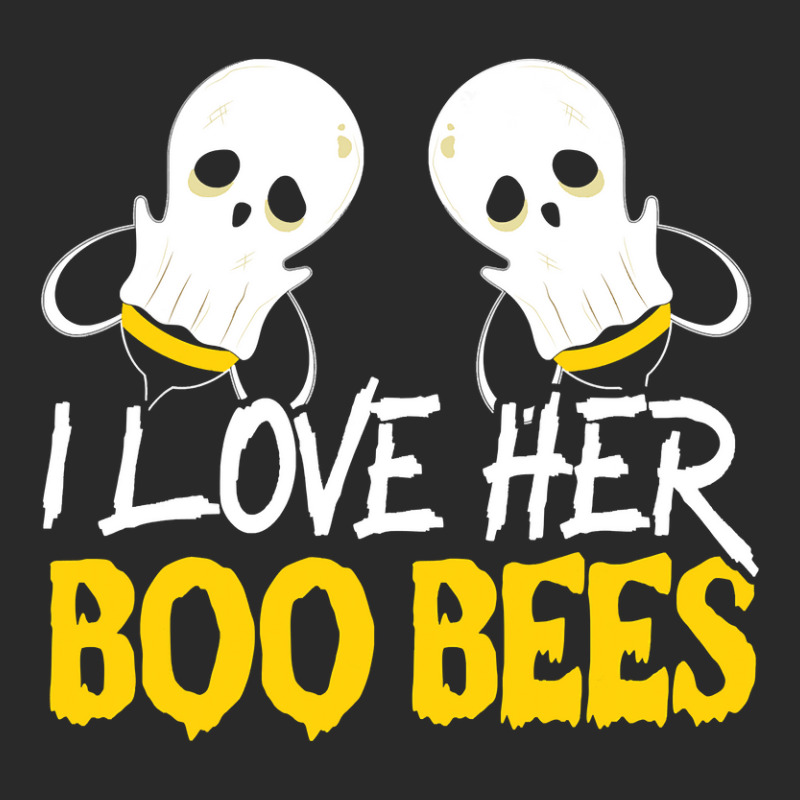 Bee I Love Her Boo Bees For A Couples Halloween Bee Lovers 420 Printed ...