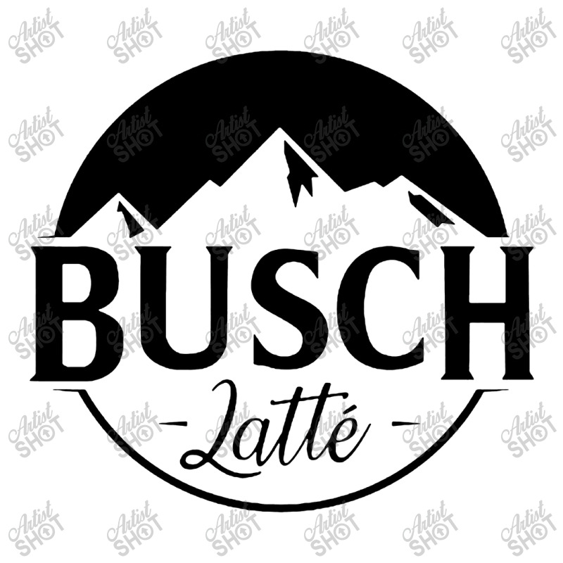 Busch Latte Sticker By Wuzztees - Artistshot