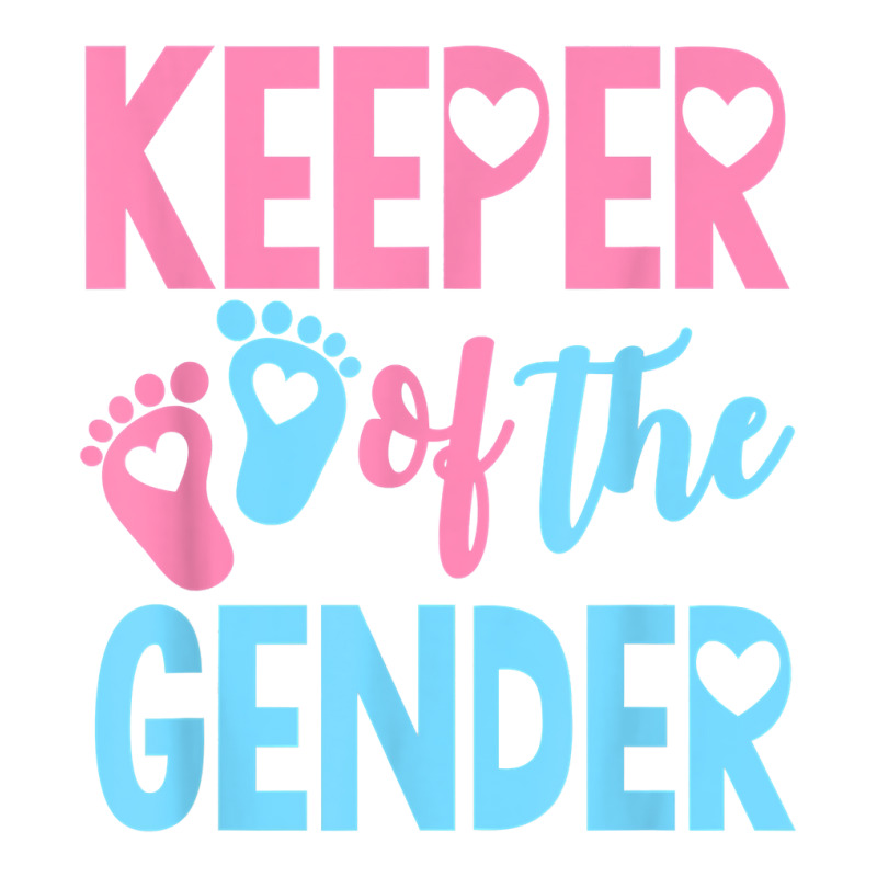 Gender Reveal Keeper Of The Gender T Shirt, Gender Reveal T Shirt ...