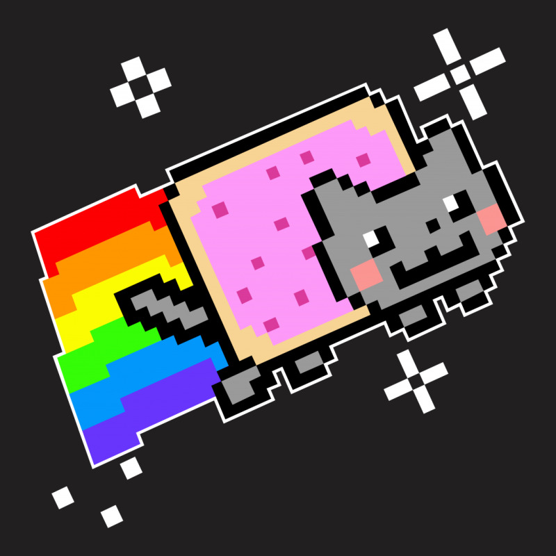 Nyan Cat T-shirt By Slalomalt - Artistshot