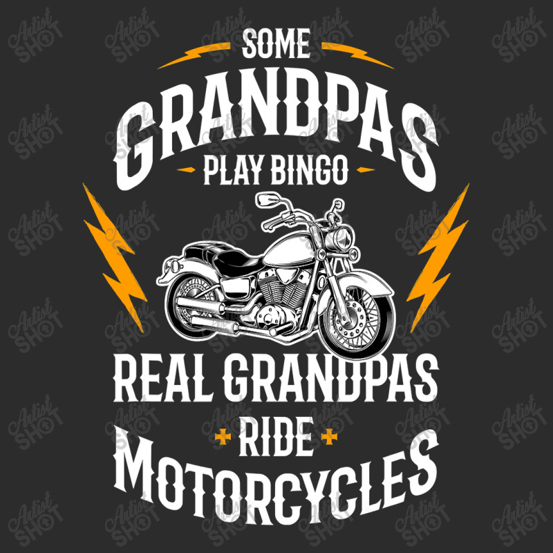 Mens Some Grandpas Play Bingo Real Grandpas Ride Motorcycles Exclusive ...