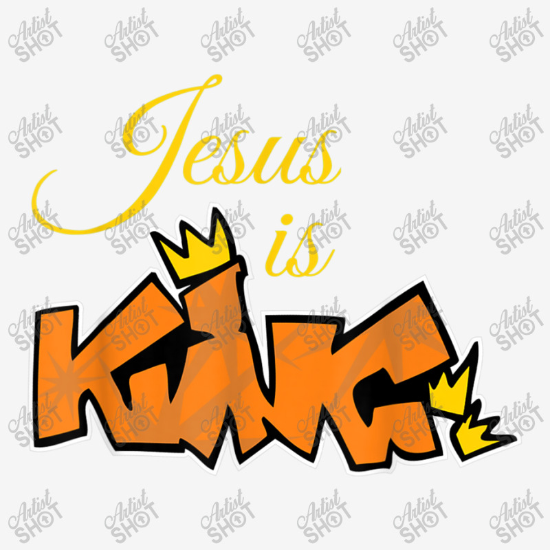 Jesus Is King Graffiti Script Christian Bible Quote Games Characters ...