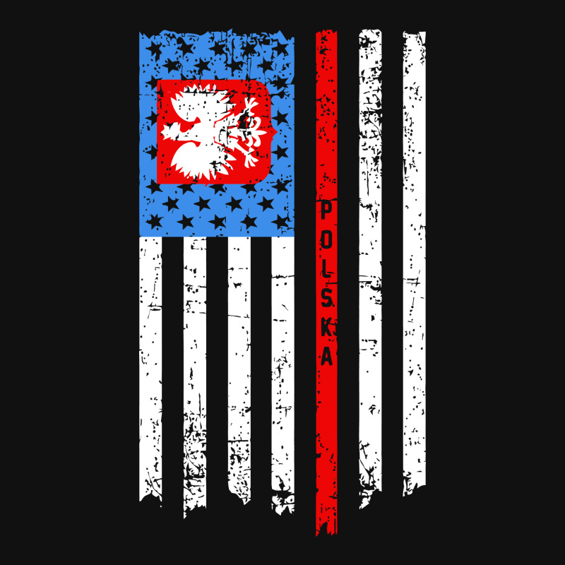 Custom Polish American Flag License Plate By Satrio Art - Artistshot