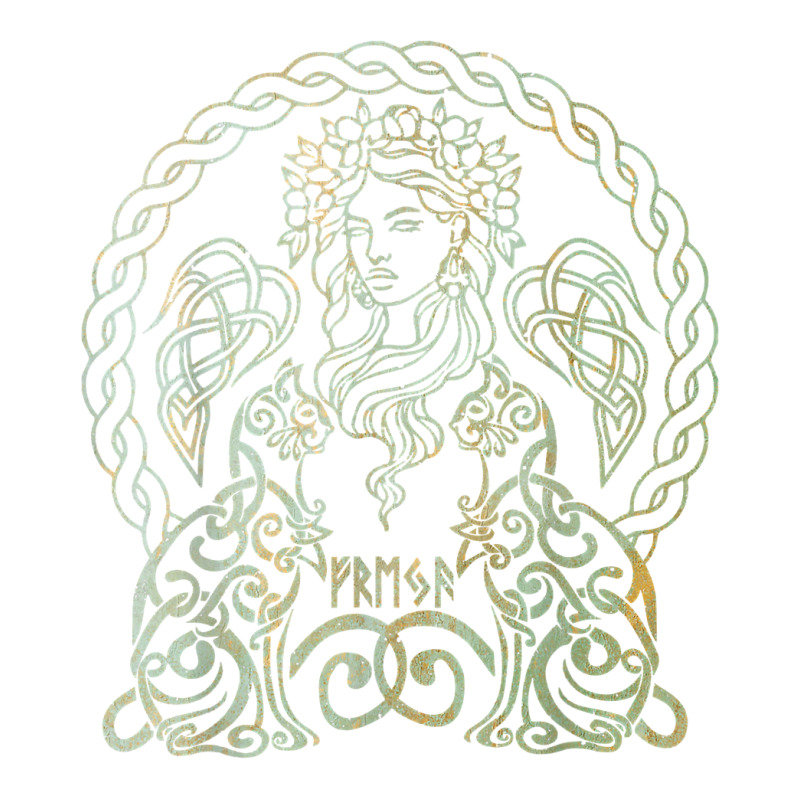 Freya Goddess Freyja Viking Norse Mythology Celtic Vintage T Shirt ...