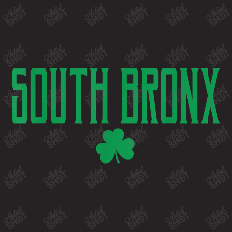 South Bronx Ny Irish Shamrock Vintage Text Green Print Vintage Cap By ...