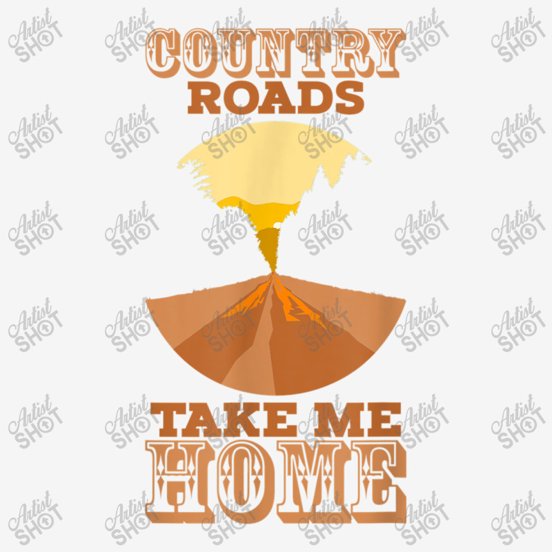 Country Roads Take Me Home Design Rodeo Truck South Lyrics Gifts Men ...
