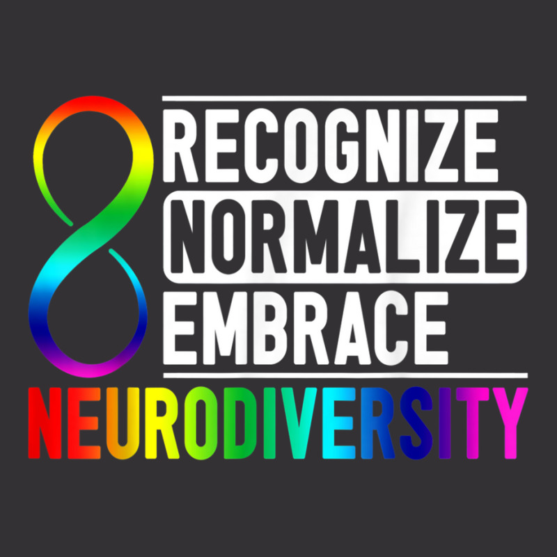 Recognize Normalize Embrace Neurodiversity Adhd Awareness T Shirt ...