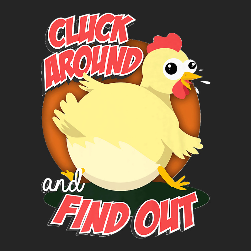 Funny Cluck Around And Find Out Angry Chicken Quote Premium Unisex ...