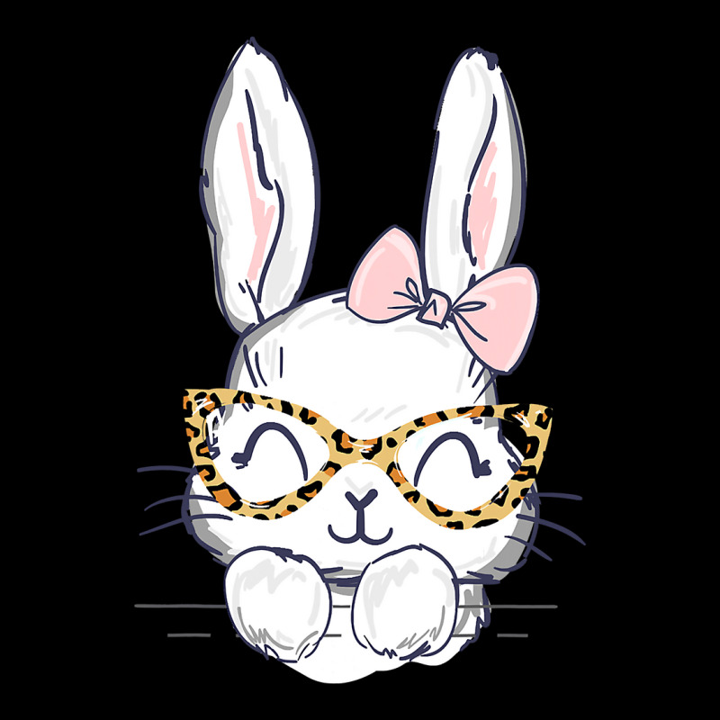 Cute Easter Bunny With Cheetah Glasses For The Mom Or Girl Apple Watch ...