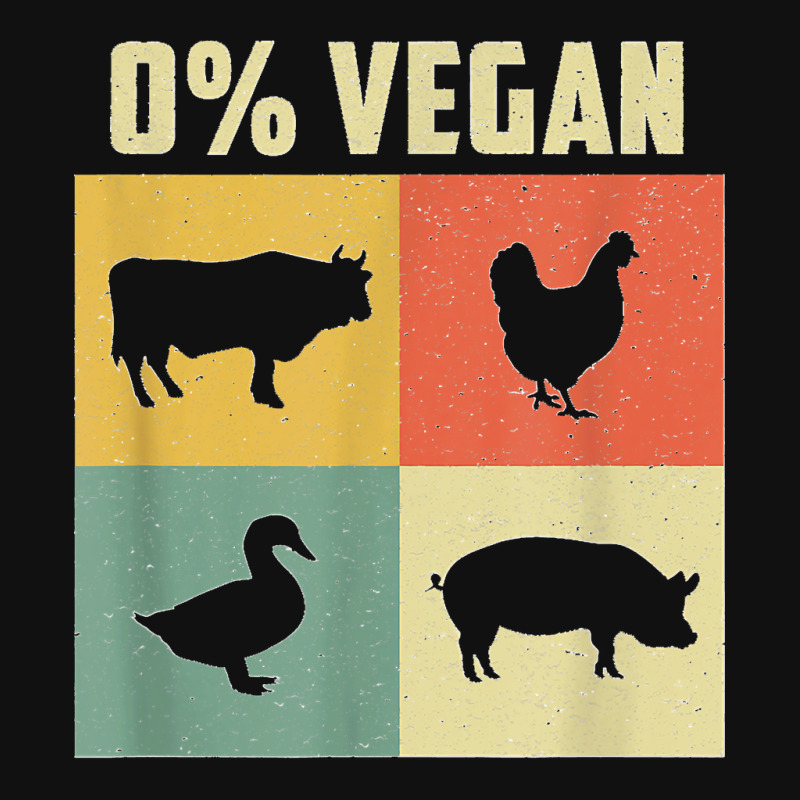 Zero Percent Vegan Funny Carnivore Bbq Meat Smoker License Plate Frame ...